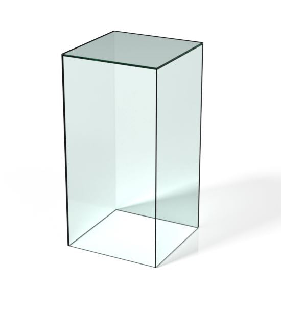 Glass Green Acrylic Pedestal | Plexiglas Display | Made in USA ...