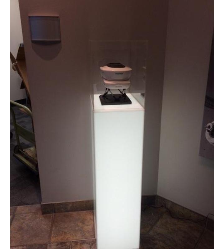 Lighted Display Pedestals LED Display Stand 10” X 10” X 3”