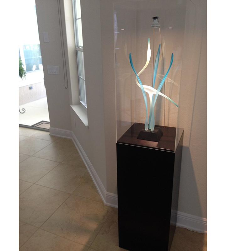 Overhead Lighting (LED) - 36" tall - Art Display Lighting – Pedestal Source