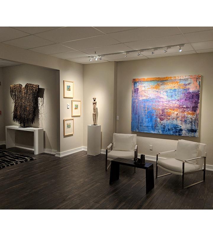 Black Laminate Waterfall Display Table | Display Table | Made in USA ...